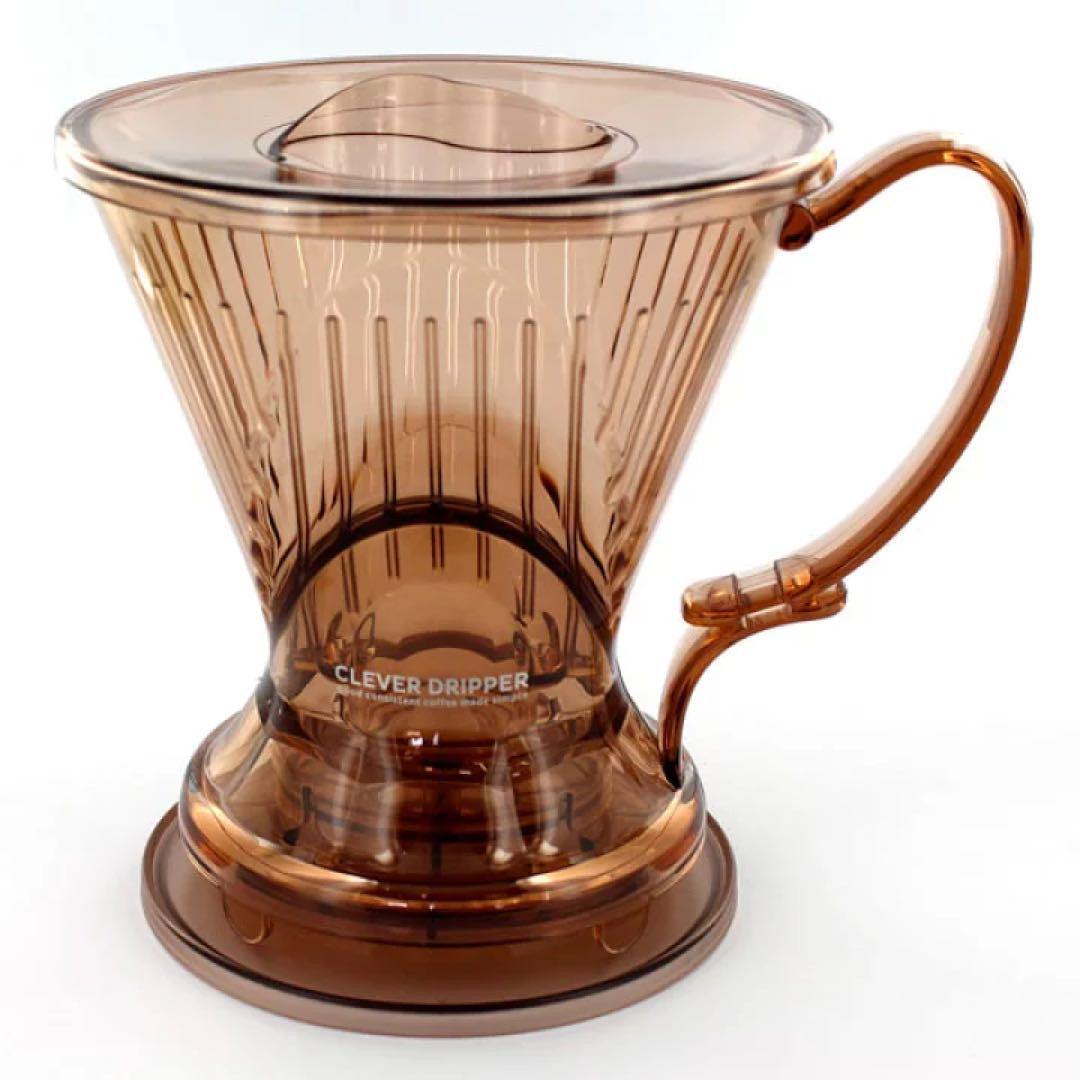 CLEVER クレバードリッパー S サイズ 透明ブラウン TOKYO COFFEE Organic Coffee コーヒー器具